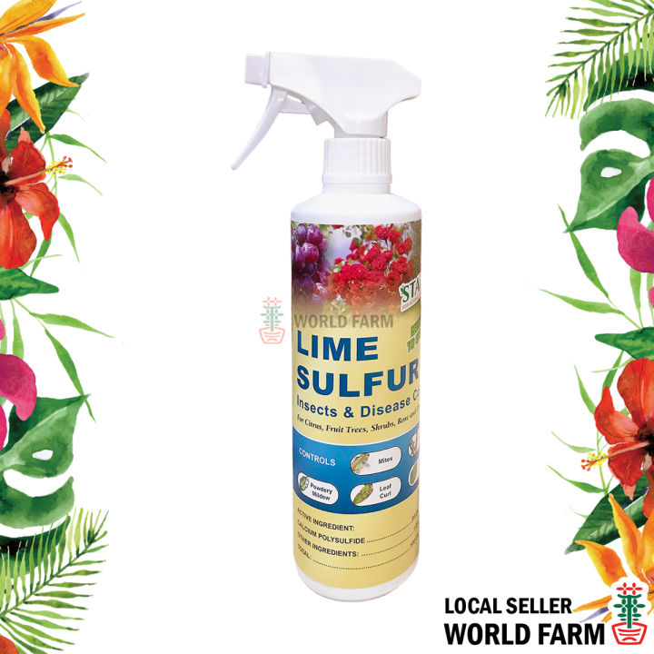 Lime Sulfur (Calcium Polysulfide) Miticide / Pesticide / Fungicide ...