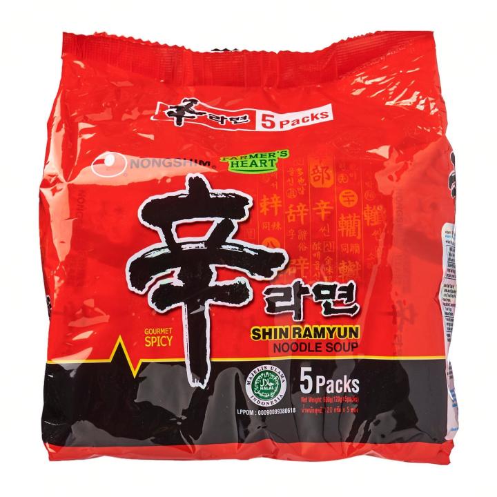 Nongshim Spicy Mushroom Shin Ramyun (HALAL) | Lazada Singapore