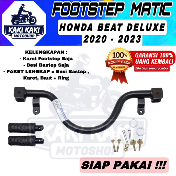 PAKET LENGKAP Step Bastep Footstep Pijakan Kaki Depan Matic Honda Beat ...