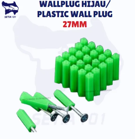 (CLEAR STOCK)EXPANSION RUBBER SCREW PLUG WALL PLUG CEILING 25MM~70MM ...