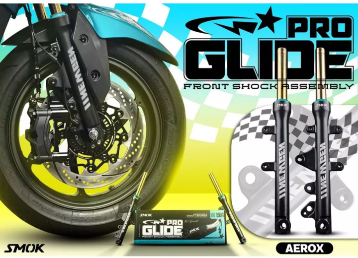 Front Shock For HONDA CLICK Beat and Wave100/125 WINNER X SMOK PRO ...