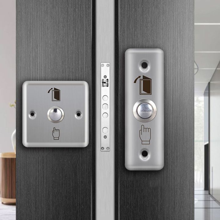 EMBELISH BEACH76EM5 Waterproof Door Opener Push Button Release Switch Electronic Door Lock Door ...