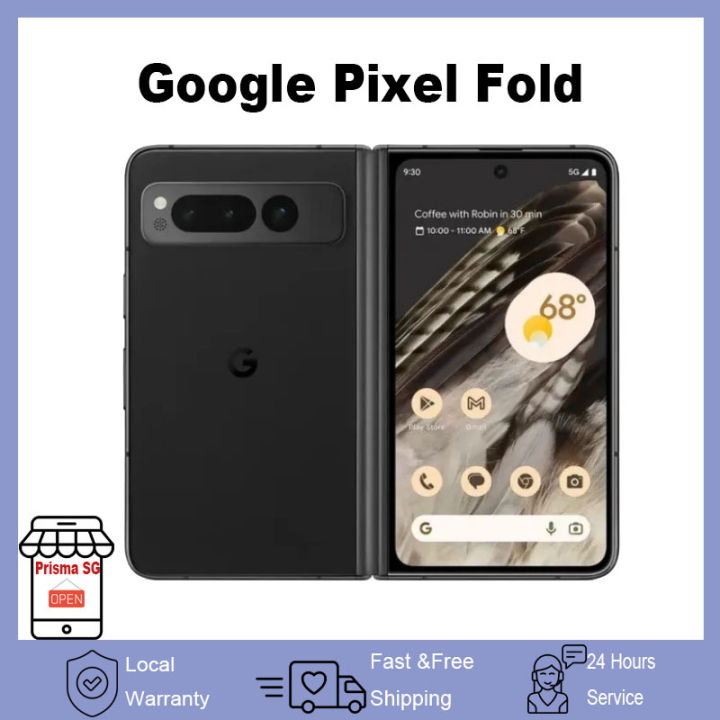 New Google Pixel Fold 5G Smartphone Google Tensor G2 120Hz Foldable OLED Display 48MP Triple ...