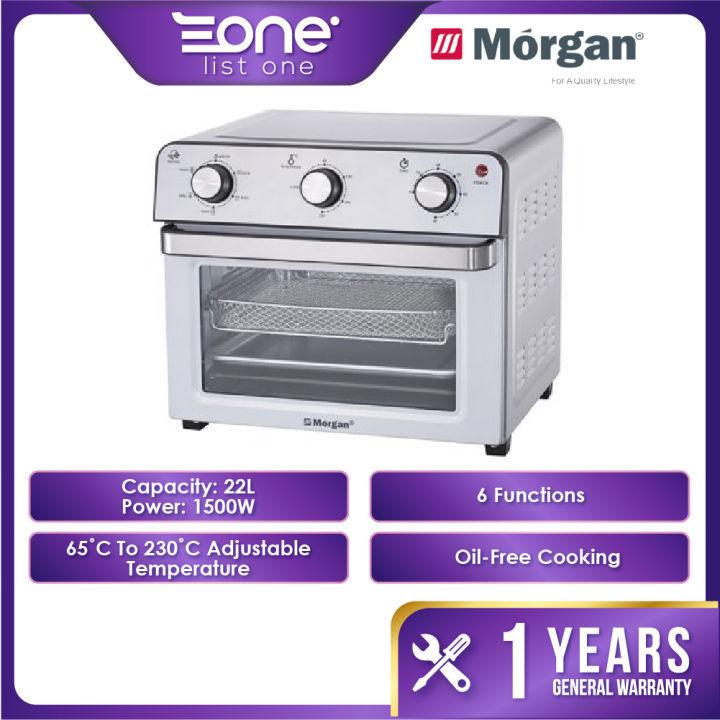 MORGAN 22L Air Fryer Oven MAO-VORTEX PRO 22 | Convection Grill ...