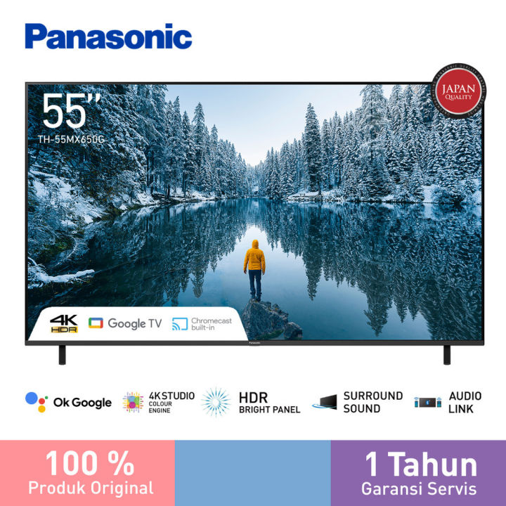 Panasonic TH-55MX650G Premium 4K LED Google TV [55 Inch] | Lazada Indonesia