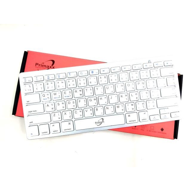 Primaxx Bluetooth Keyboard Ws-Ck202wดำขาว | Lazada.co.th