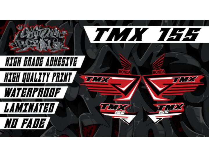 Honda Tmx 155 Colored Decals Set | Lazada PH