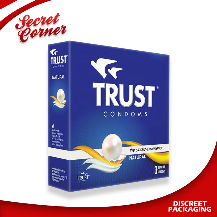 Secret Corner Trust Condom Natural 1 PACK of 3'S | Lazada PH