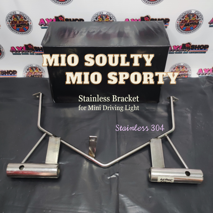 Yamaha Mio sporty / Mio Soulty MDL bracket , stainless tube type and ...