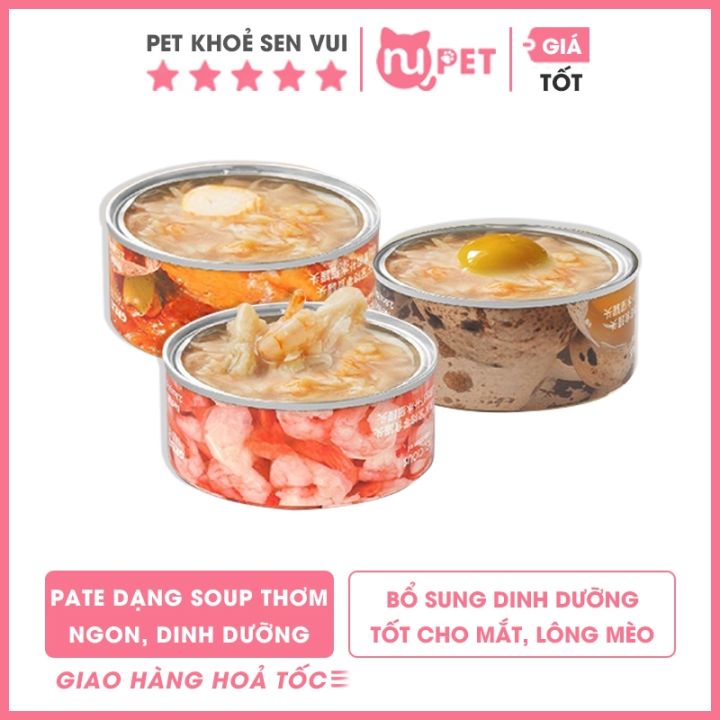 Pate lon Muller dạng soup cho mèo mọi lứa tuổi 80g – Topping bổ sung ...