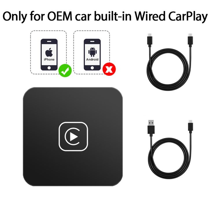 Acodo Carplay Ai Box Wireless CarPlay Car Adapter Apple Dongle Plug ...