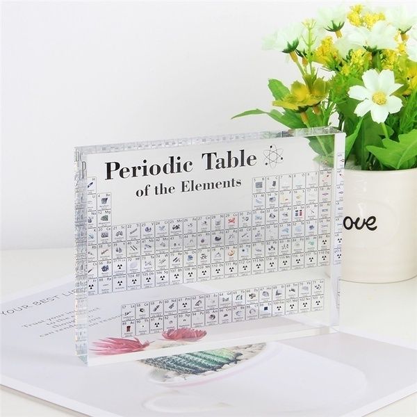 Clear Acrylic Periodic Table Display Periodic Table of the Elements ...