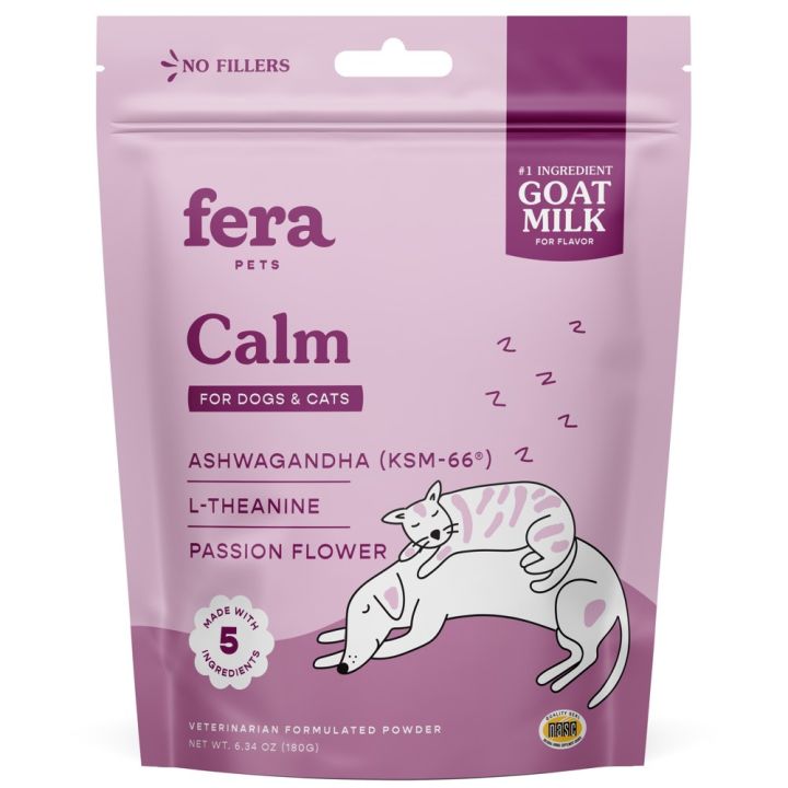 $10 OFF (Exp Sep 25): Fera Pets Calm Goat Milk Supplement Powder For ...