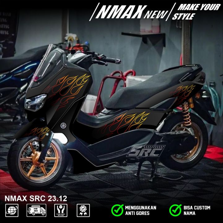 TERBARU Decal Sticker Stiker Yamaha Nmax 2020-2023 Full Body FullBlok ...
