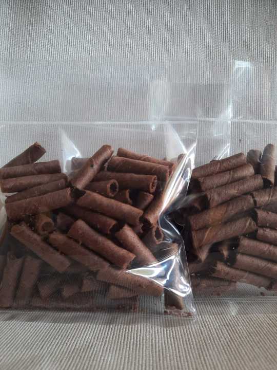 Astor Mini Barcelona Wafer Roll Rasa Pandan Blueberry Strawberry Coklat ...