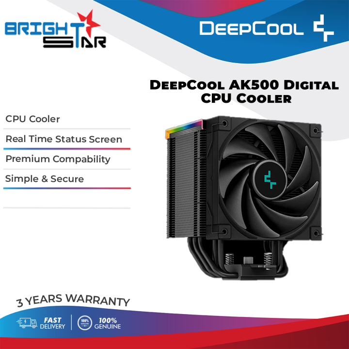 DEEPCOOL AK500 Digital CPU Cooler | Lazada