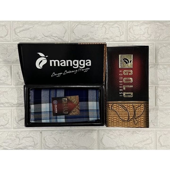 SARUNG MANGGA GOLD KOMBINASI | Lazada Indonesia