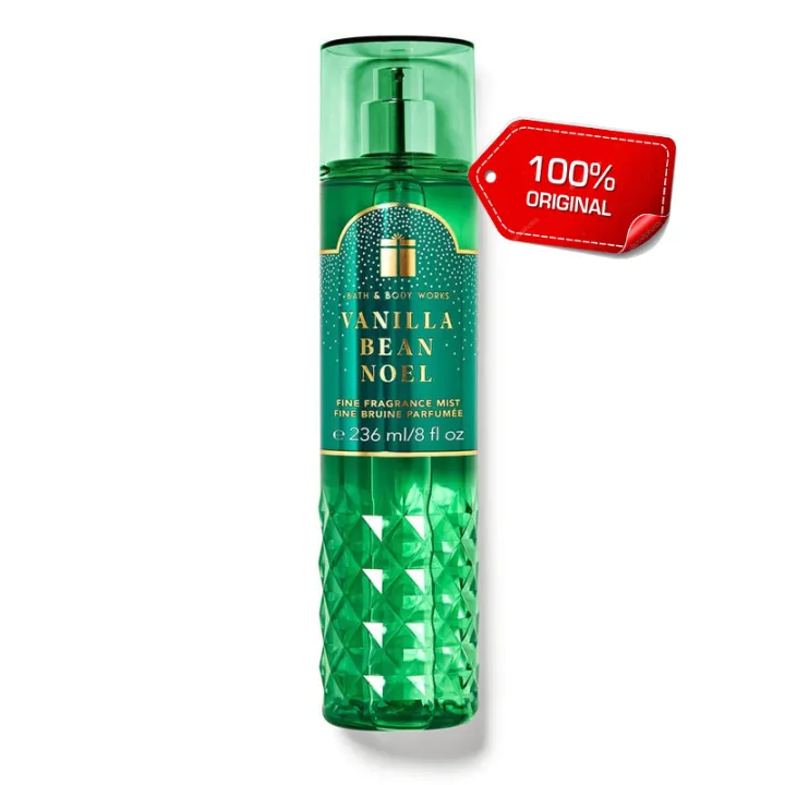 BBW VANILLA BEAN NOEL Fine Fragrance Mist 236mL Vanilla Bean Noel Perfume for women Vanilla Bean Noel Mist Premium Vanilla Scent Warm Holiday Treats Fragrance Lazada Lazada PH