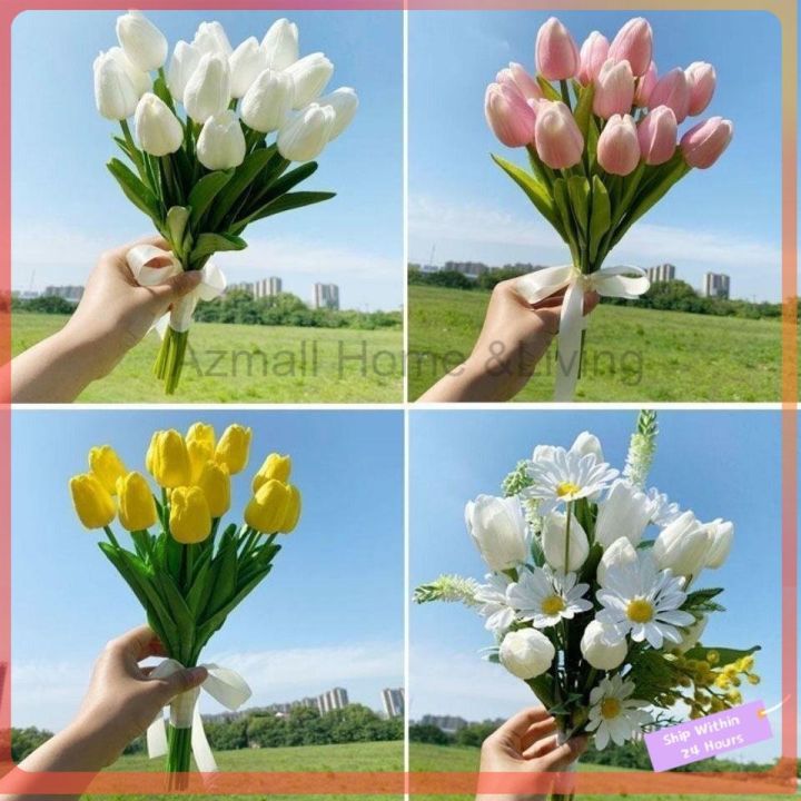 Wedding Bouquet Satin Flower Bridal Wedding Hand Bouque/bride's Korean ...