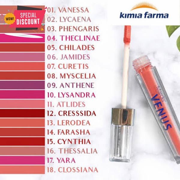 Marcks Venus Soft Matte Lip Cream No17 Lynn Design | Lazada Indonesia