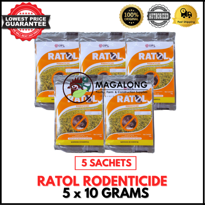 RATOL (ZINC PHOSPHIDE) - RAT POISON / RAT KILLER / RACUMIN / RATX ...