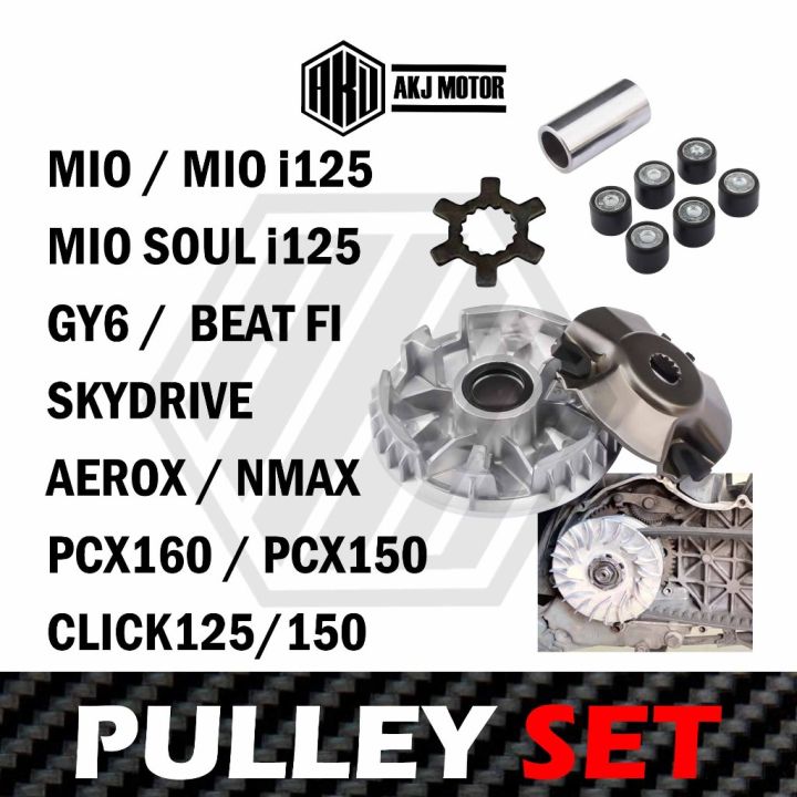 MTR / YAMAKOTO Brand Motorcycle Pulley Set For MIO / MIO I125/MIO SOUL ...