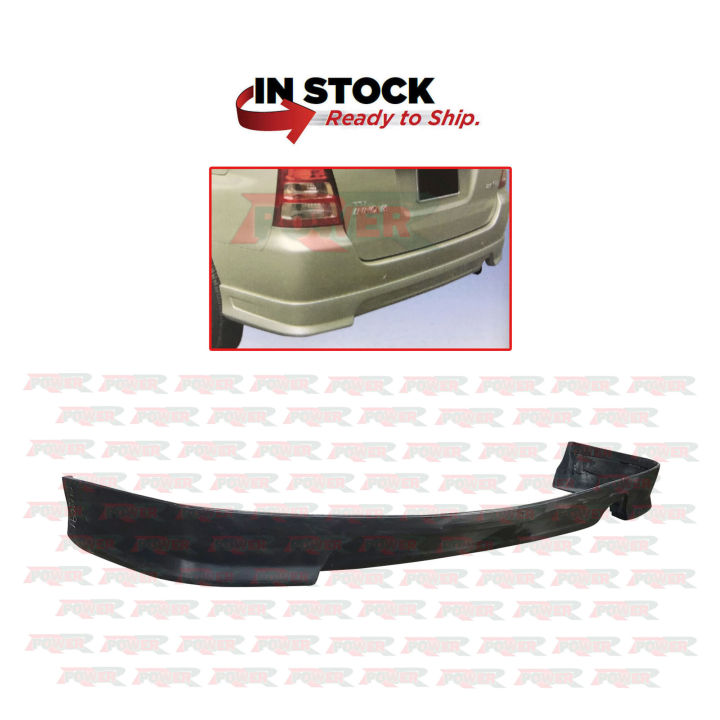 Toyota Innova First Generation (2004-2015) OEM Style Rear Back Skirt ...