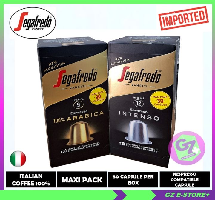 Segafredo Zanetti Nespresso Capsule BIG PACK 30 Capsules | Lazada PH