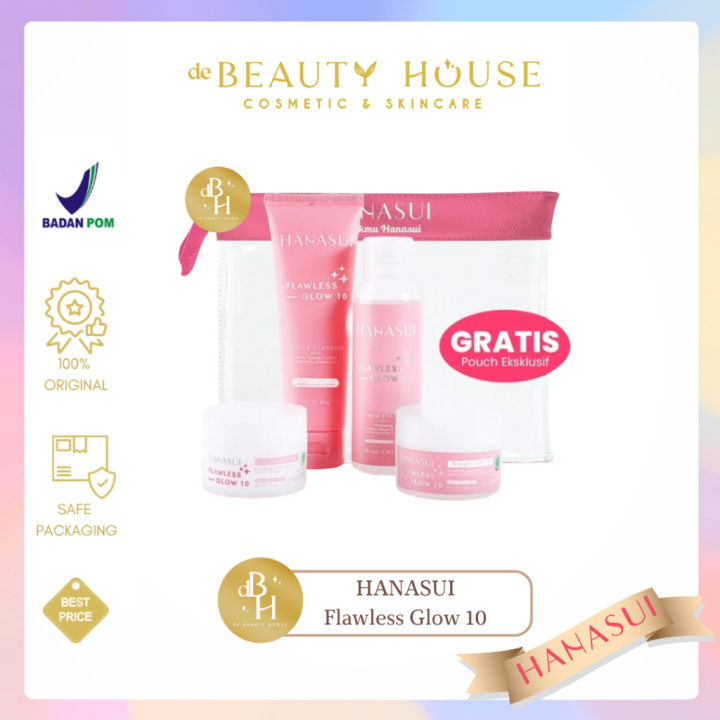 HANASUI Flawless Glow 10 Series | Lazada Indonesia