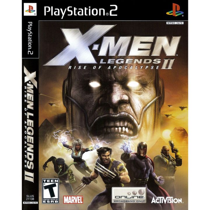 แผ่นเกมส์ X-Men Legends II PS2 Playstation2 คุณภาพสูง ราคาถูก | Lazada ...