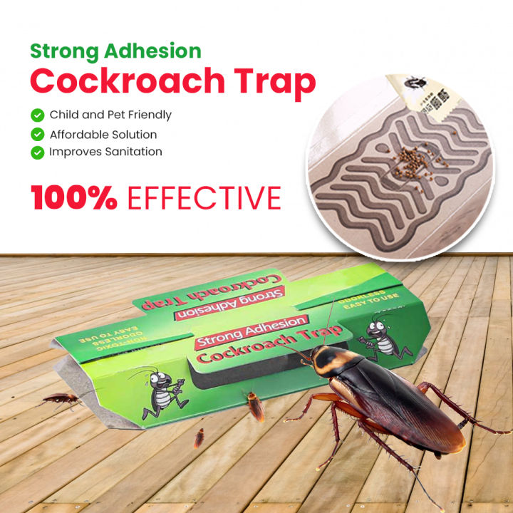 10PCS Cockroach Killer Traps Prevention And Control Supplies Non-Toxic ...