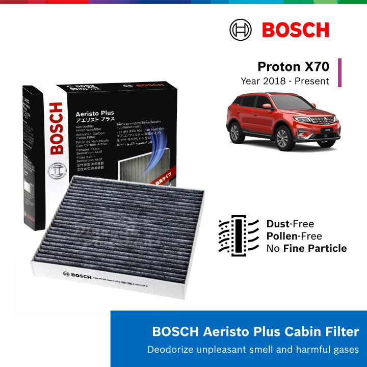 Bosch Aeristo Plus Activated 0986AF5963 Carbon Cabin Air Filter for ...