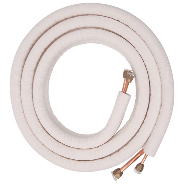 3Meter Air Conditioner Pair Coil Tube 1/4In 3/8In Insulated Copper Line ...