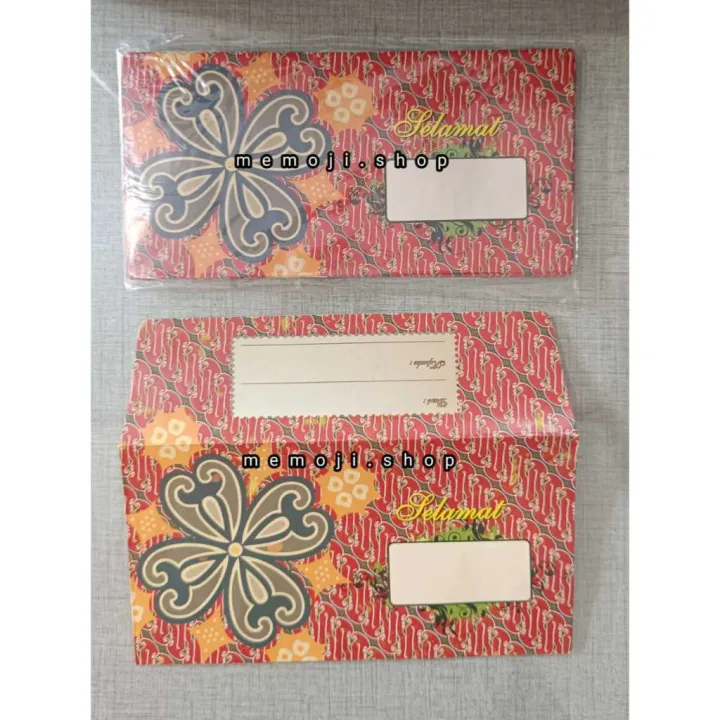 JFG STATIONERY Amplop Angpao Undangan Lebaran Batik 10 lembar | Lazada ...
