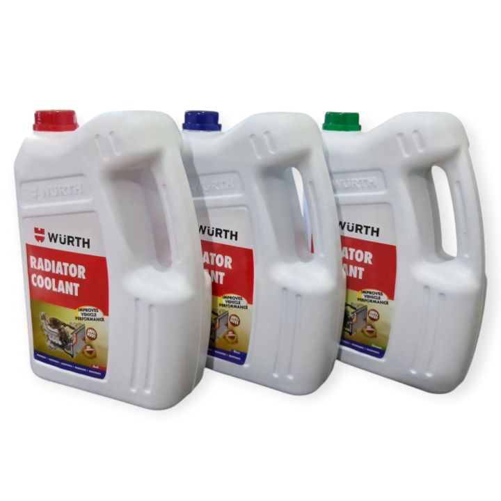 Wurth Cairan Air Radiator Coolant Anti Rust Mobil Motor (5L) Original ...