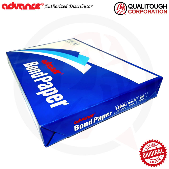 Advance Bond Paper sub 16 50gsm sub 20 70 gsm long short legal letter ...