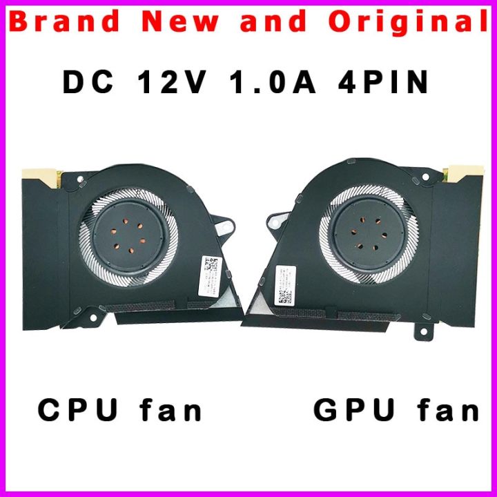 New Laptop CPU GPU Fan Cooler for ASUS ROG Zephyrus G14 GA401 GA401I ...