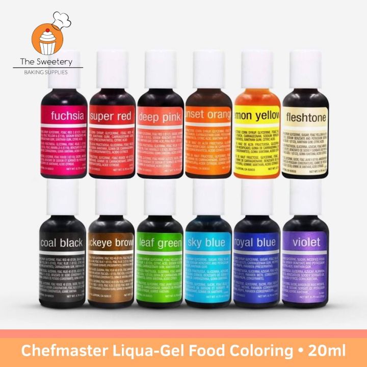 Chefmaster Liqua Gel Food Coloring 20g | Lazada PH