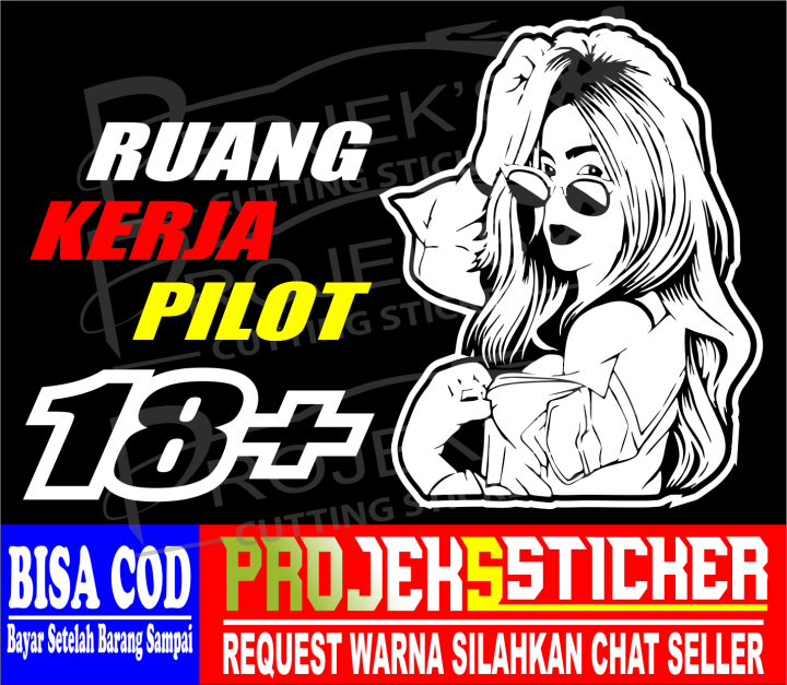 Cutting Sticker Mobil Stiker Mobil Variasi Stiker Viral Stiiker Terbaru ...