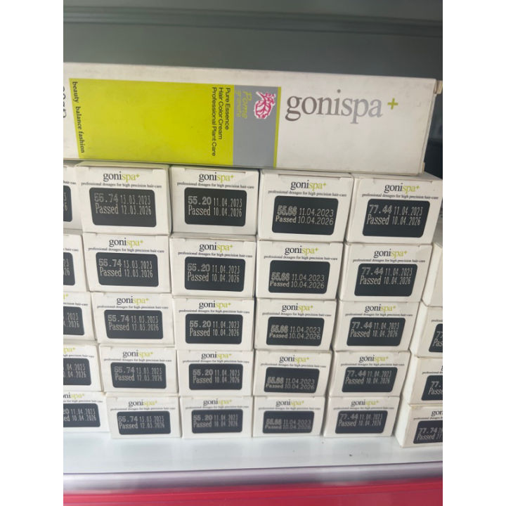100ml Gonispa Hair Color ORGANIC 100% Authentic AVAILABLE READY TO SHIP ...