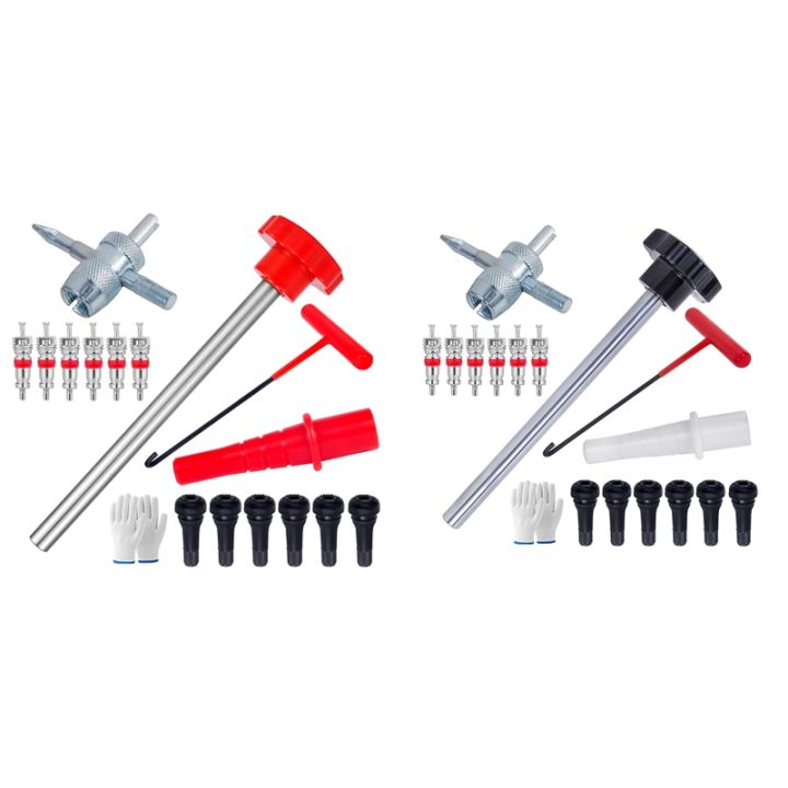 Quick Change Tire Valve Tool Kit, Tire Valve Stem Core Quick Change ...
