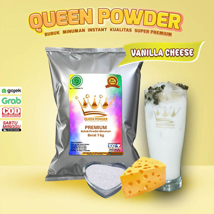 Produk Bubuk Minuman Premium Rasa VANILLA CHEESE 1 Kg Boba, Bubble ...
