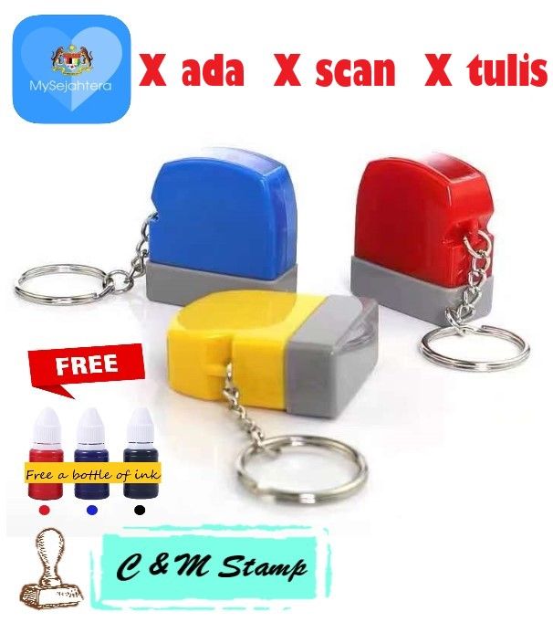 【Free a 10ml bottle of ink】 Teacher/ Nurse/ Student/ Child Personal ...