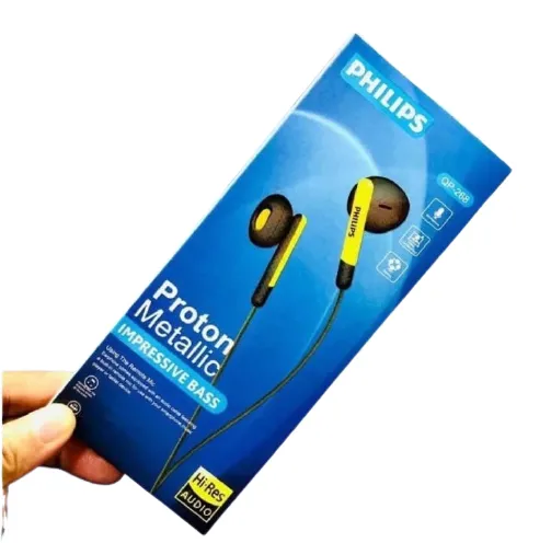 Handsfree Headset Philips QP-268 Proton Metallic IMPRESSIVE BASS ...
