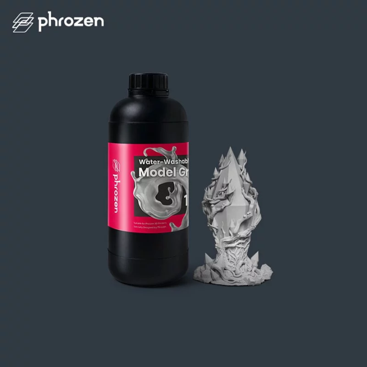 Phrozen Water-Washable Model Gray Resin - Beginner-Friendly, Easy Post-Processing | Lazada PH