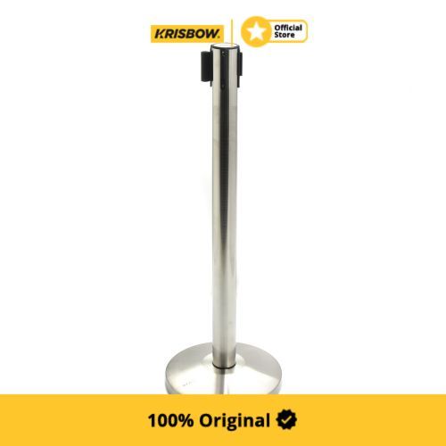 Krisbow Tiang Antrian Stainless Steel Tdengan Tali - Biru | Lazada ...