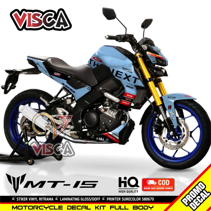 Stiker Decal Yamaha MT 15 Dekal Mt 15 Striping Mt 15 Variasi Decal Mt 15 Full Body THE NEXT ...