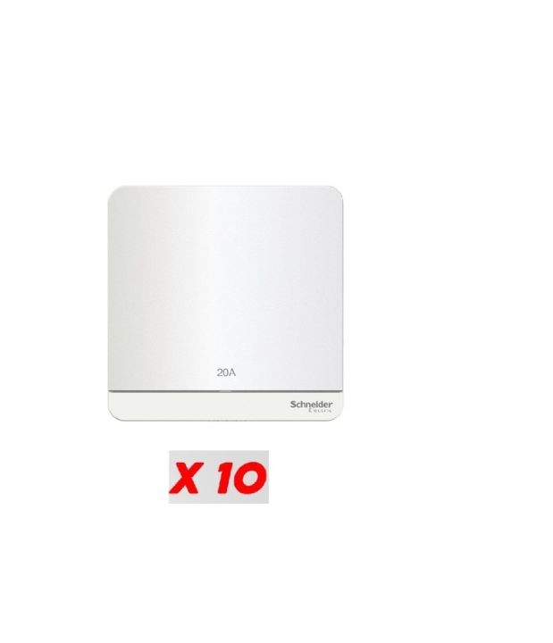 1 Box (10pcs) - Schneider AvatarOn 20A 1 Gang Double Pole Switch with ...