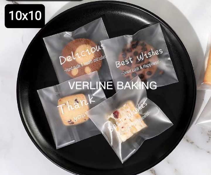 50 PCS PLASTIK KEMASAN KUE PLASTIK PIE PLASTIK PIE SUSU PLASTIK KEMASAN ...