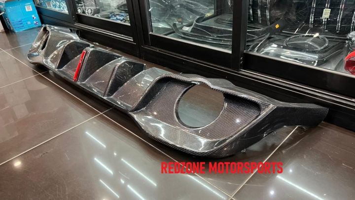 VW Golf MK8 GTi carbon diffuser | Lazada